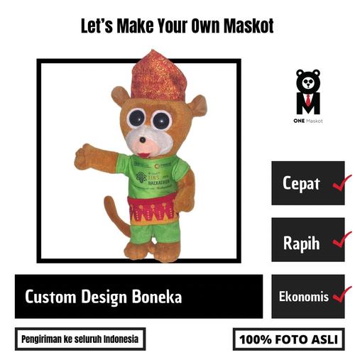 Jual Produksi Boneka Maskot Karakter Custom Desain dan Ukuran - Kab ...