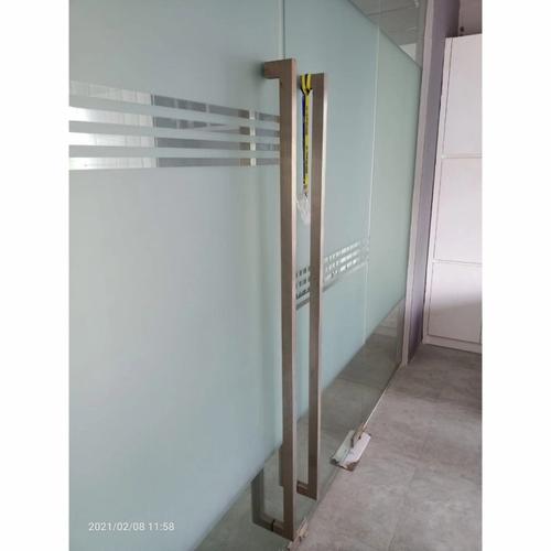 Jual Handle pintu kaca dan kayu stainless steel siku baut tembus 150 cm ...