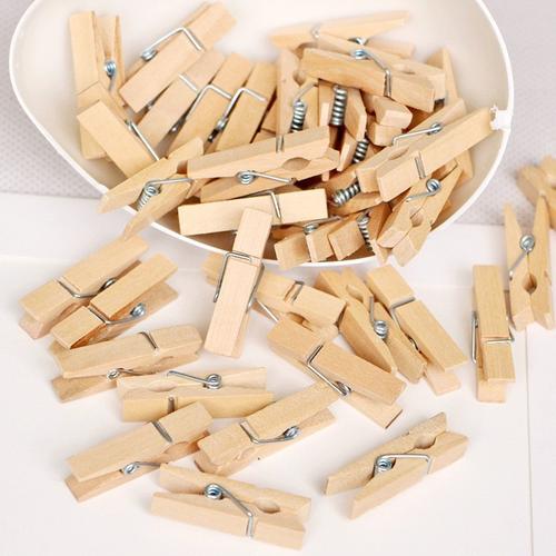 Jual Wooden Clip Penjepit Kayu Clip Kertas Foto Poster Aesthetic ...