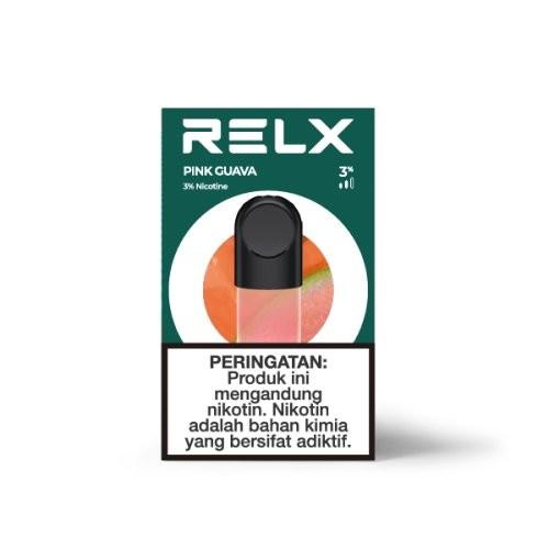 Jual RELX Pods Pink Guava 100% Authentic Catridge - Cartridge RELX Pod ...