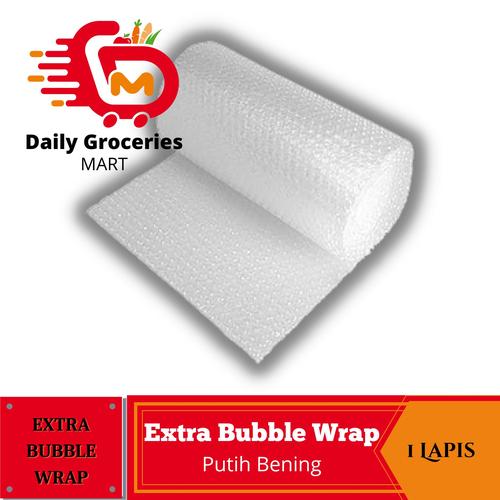 Jual EXTRA BUBBLE WRAP Putih Bening - Bubble Wrap Tambahan Packing ...