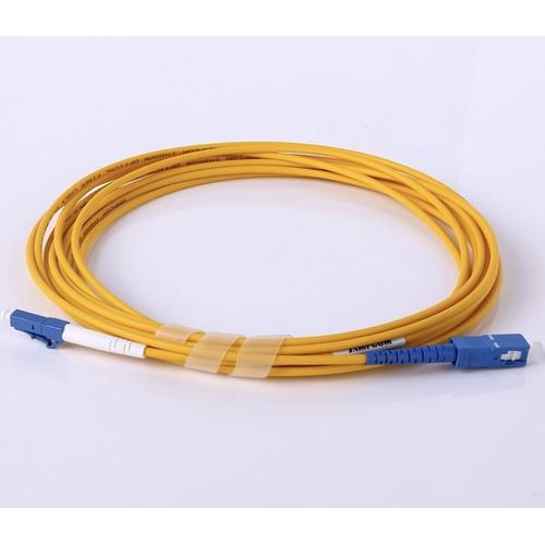 Jual SC LC / LC SC simplex singlemode 2 meter 9/125um patchcord fiber ...