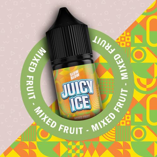 Jual Slow Blow Juicy Ice Mixed Fruit Salt Nic 30ML by Slowblow - Liquid ...