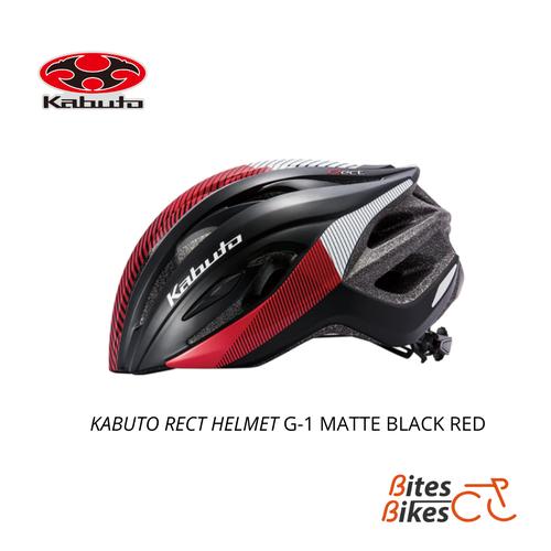 Jual KABUTO RECT HELMET G-1 MATTE BLACK RED - Helm Sepeda - M/L - Kota ...