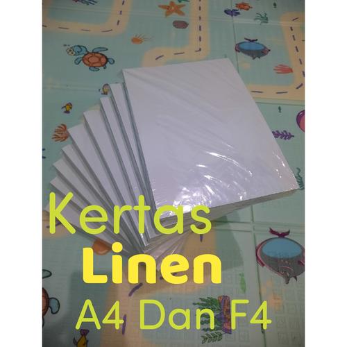 Jual kertas linen A4 dan F4 - Putih, A4 - Kab. Sidoarjo - Sahabat_Atk ...