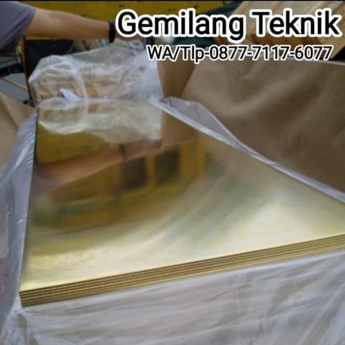 Jual Plat Kuningan Brass 1.2mm X 360mm X 1200mm - Jakarta Barat ...