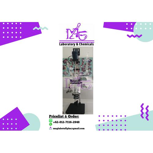 Jual JACKETED GLASS REACTOR / REAKTOR LABORATORIUM / REAKTOR KACA ...