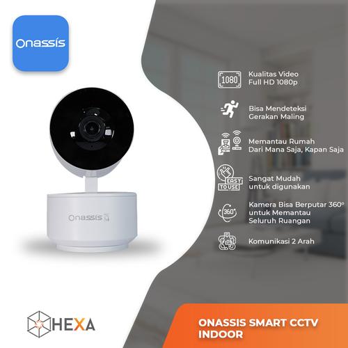 Jual ONASSIS SMART CCTV INDOOR ID CAM 359 BL MOTION TRACKING - MicroSD ...