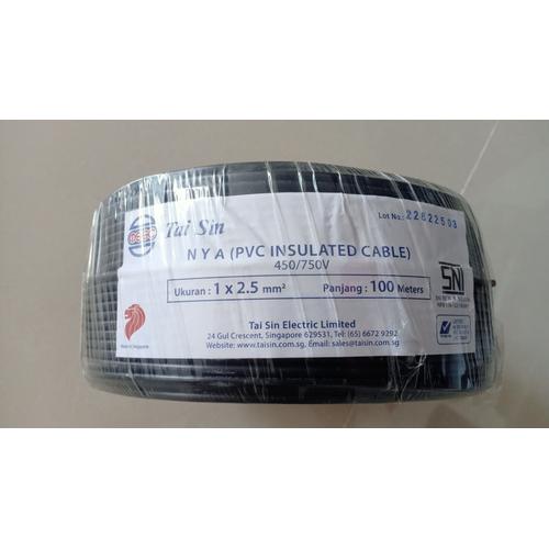 Jual Kabel Listrik Merek Taisin 2.5mm 100m NYA Sisir Made in Singapore ...