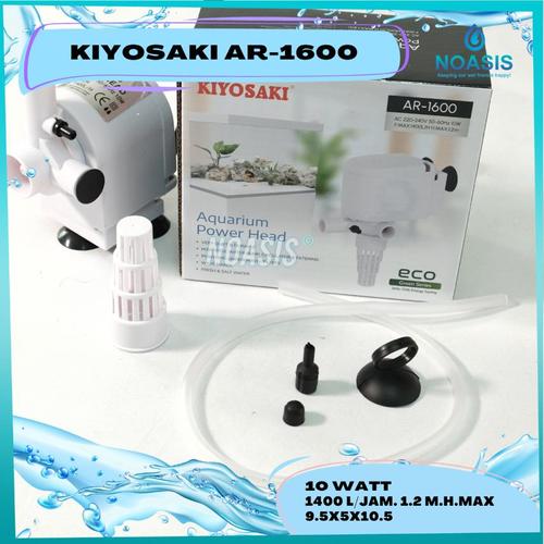 Jual POMPA AIR CELUP AQUARIUM KIYOSAKI AR - 1600 POWER HEAD LOW WATT 10 W - Kota Bekasi - Noasis ...
