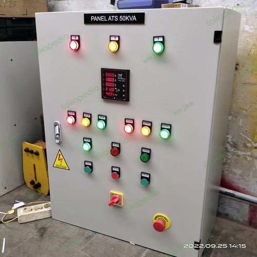 Jual PANEL ATS 50KVA-COS MOTORIZED 100A 4P-COMPLIT GARANSI 1THN ...