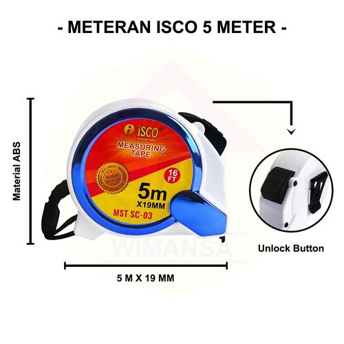 Jual METERAN ISCO 5 METER - METERAN AUTOSTOP - Kota Surabaya - wimansa ...