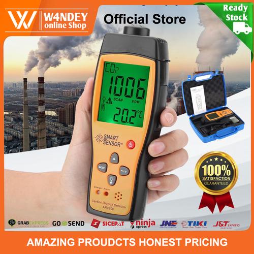 Jual Carbon Dioxide Detector CO2 Smart Sensor AR8200 Tester Dioksida ...