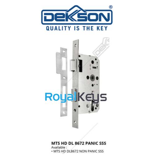 Jual Mortise Lock Dekson Dekkson MTS HD DL 8672 Panic Body Kunci Pintu ...