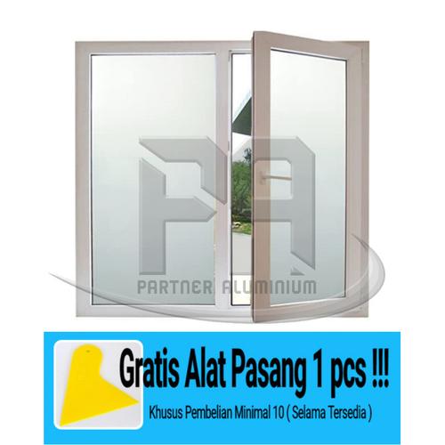 Jual STIKER KACA SANDBLAST/STICKER KACA motif 9022-1 Polos Buram - Kape ...