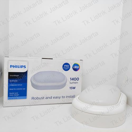 Promo Lampu Philips SmartBright Bulkhead WL008C LED10 15W Oval ...