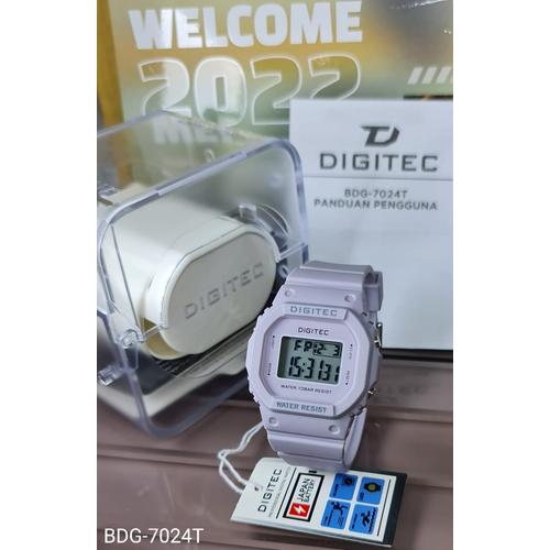 Jual JAM PRIA DIGITEC DG 7024 DIGITAL TIME KECIL ORIGINAL ANTI AIR ( 9 WARN - 1. PURPLE ...