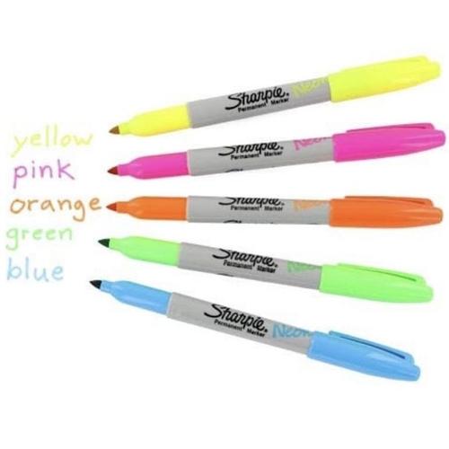 Jual Sharpie Neon / Glow in the Dark Series UPC fine (marker / spidol ...