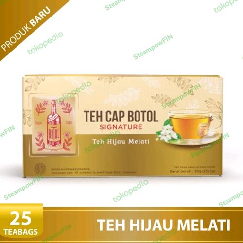 Jual Teh Celup Cap Botol Signature Teh Hijau Melati 25 Kantong 25 Tea ...