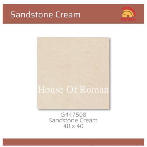 Jual ROMAN KERAMIK G447508 40X40 KW1 SANDDSTONE CREAM - Jakarta Selatan ...