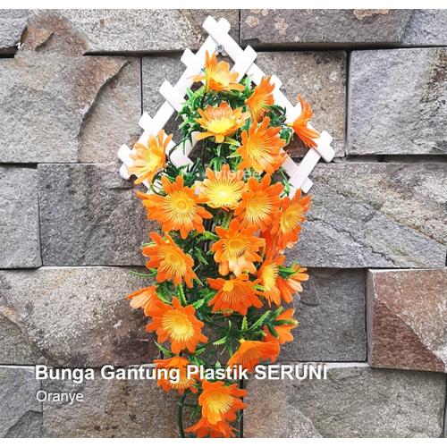 Jual RAMBAT SERUNI/RAMBAT DINDING/BUNGA PLASTIK/BUNGA HIAS/TANAMAN HIAS ...