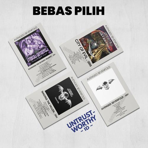 Jual Poster Avenged Sevenfold / A7X Album dan EP Ukuran A5 - 4 - Kota ...