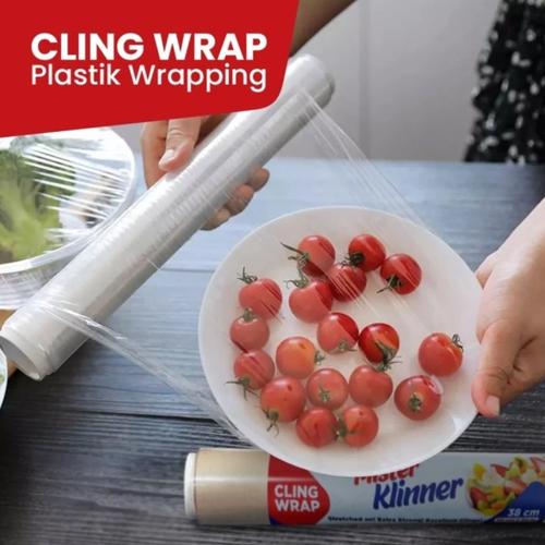 Jual PLASTIK CLING WRAP PEMBUNGKUS WRAPPING MAKANAN 30X30 - CLEAR ...