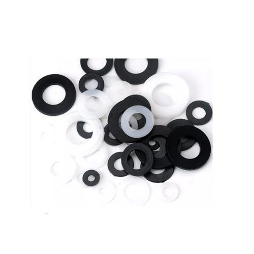 Jual M3 Ring Nylon m3x8x1 mm for spacer screw nut mur baut 3mm plastik ...