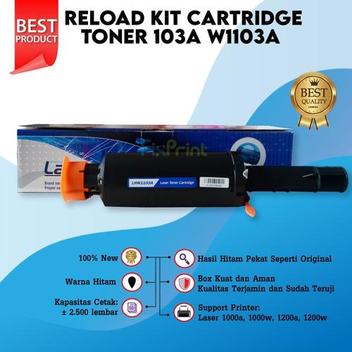 Jual Cartridge Toner Compatible 103a W1103A 1000a 1000w 1200a 1200w ...