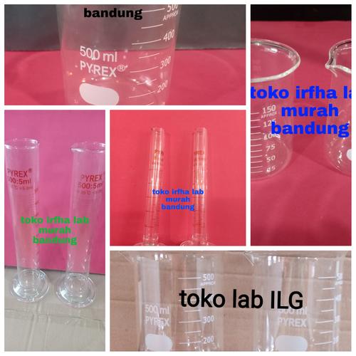 Jual paket gelas ukur dan beaker pyrex - Kab. Bandung Barat - TOKO ALAT ...