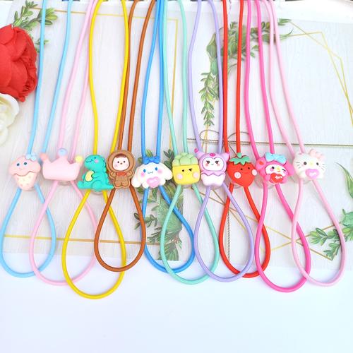 Jual strap kalung masker dan konektor anak remaja berkarakter - ungu ...
