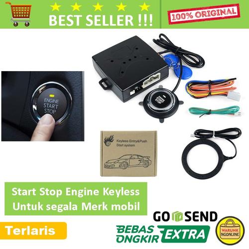 Jual tombol Start stop engine Mobil System Keyless - avanza / calya ...