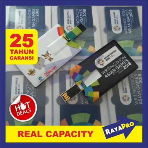 Jual USB FLASHDISK KARTU CUSTOM GARANSI / Flash Disk Card Print 64GB 64 ...
