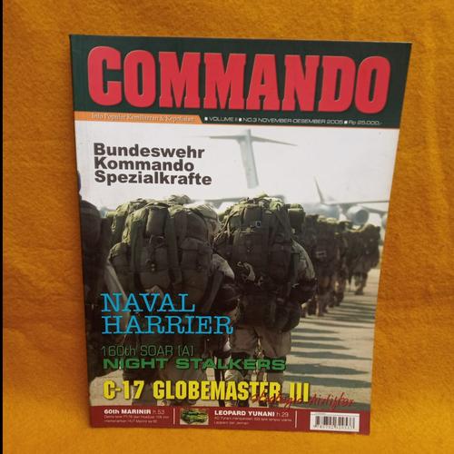Jual majalah militer commando edisi desember 2005 - Kota Tangerang ...