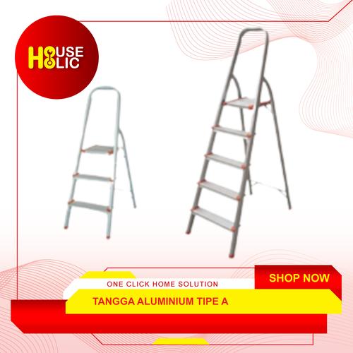 Jual Tangga Rumah Aluminium Tipe A / Tangga Step 5 / Ladder Model A ...