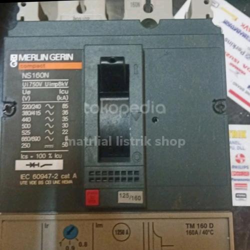 Jual MCCB Merlin gerin NS160N 3phase 160A - Jakarta Pusat - matrlial ...
