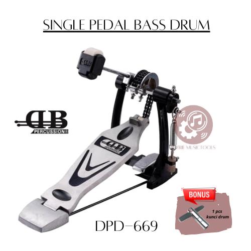 Jual Pedal Drum Single Kick Bass DB Percussion Double Chain Besi DPD ...