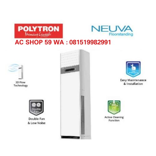 Jual AC FLOOR STANDING 2 PK POLYTRON PSF 2032 AUTO CLEANING NEUVA R32 ...