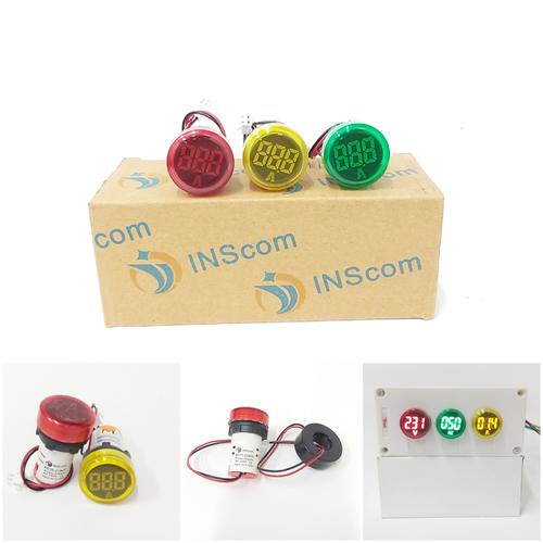 Jual PILOT LAMP LED WITH AMPERE INDICATOR BULAT / AMPERE DIGITAL ...