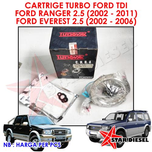 Jual CARTRIDGE TURBO FORD EVEREST TDI CARTRIGE TURBO FORD RANGER TDI ...