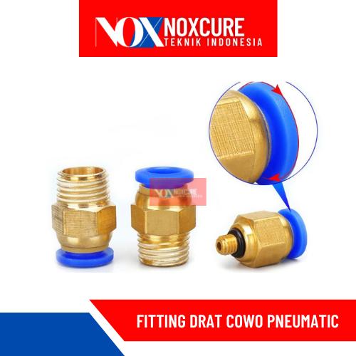 Jual Fitting lurus pneumatic drat male MPC - 4-m5 - Jakarta Barat ...