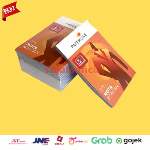 Jual Buku Nota Rangkap 3 play Paperline / Buku Bon harga satu pack isi ...