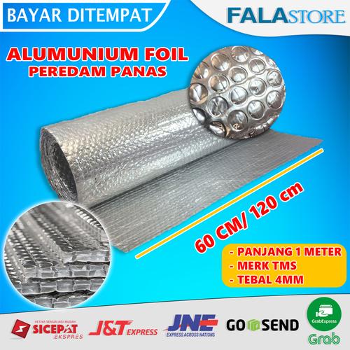Jual Aluminium Alumunium Foil Bubble Double Side Peredam Atap Insulasi ...