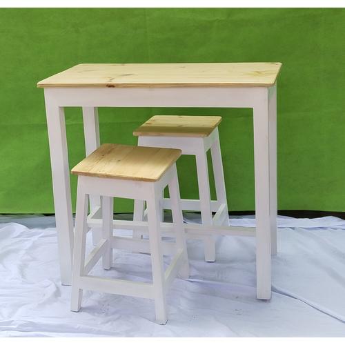 Jual Meja Warung makan/Meja baso Meja Kayu Jati Belanda - 1 Meja 2 ...