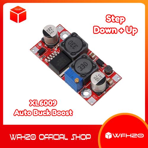Jual XL6009 Auto Buck Boost Step Down + Up Red QSKJ Modul XL6009EI ...