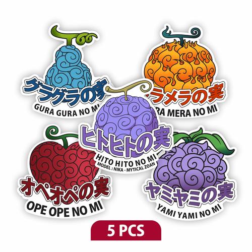 Jual STICKER ONE PIECE - DEVIL FRUITS Onepiece Manga Anime DFU ...