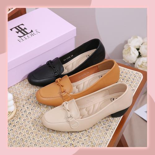 Promo ELLORA EG-3358 Sepatu Kerja Pantofel Wanita Import Premium ...