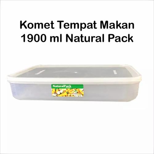Jual KOMET STAR NATURAL PACK 1900 ML 1900ML KICTHEN SEALWARE ...