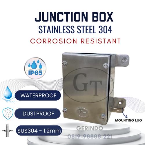 Jual Street Light Panel JB Junction Box 200x200x150mm SUS304 1.2mm ...