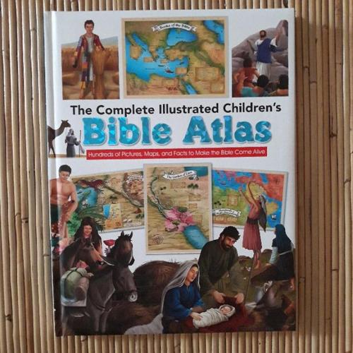 Jual ada Complete Illustrated Children's Bible Atlas (new) Map Peta ...